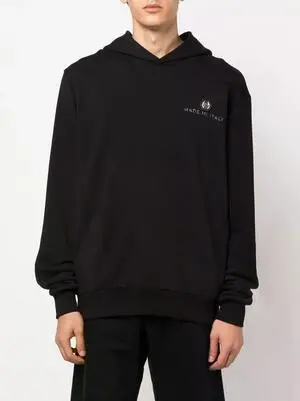Philipp Plein Cotton Logo-print Hoodie