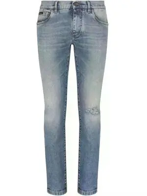 Dolce & Gabbana Light Wash Jeans For Men