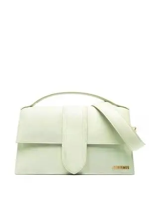Jacquemus Le Bambinou Leather Tote Bag - Green