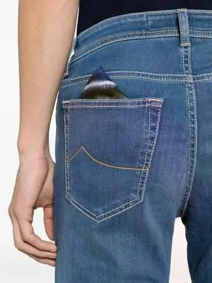 Jacob Cohen Bard Mid-rise Slim-fit Jeans