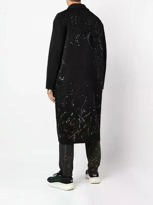MOSTLY HEARD RARELY SEEN Paint-splattered Overcoat