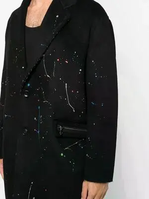 MOSTLY HEARD RARELY SEEN Paint-splattered Overcoat