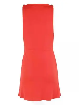 David Koma Cowl-neck Mini Dress