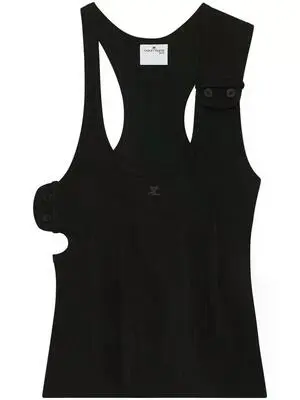 Courreges Patched Camis Tanks For Women