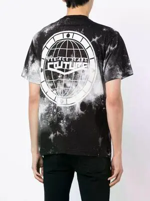 Versace Logo Tie-dye T-shirt