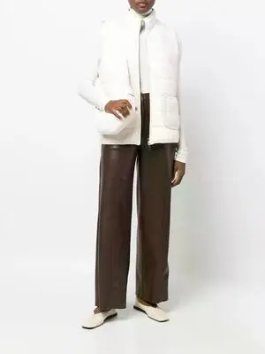 Arch4 Textured-knit Padded Gilet Jacket