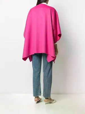 Valentino Garavani Draped Button Cape