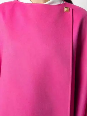 Valentino Garavani Draped Button Cape