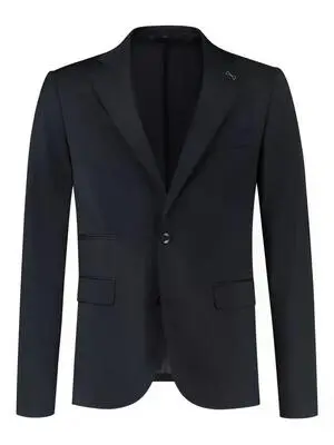 PAUL ZEIST Wool Blazer - Blue