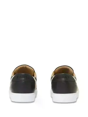 Burberry House Check Print Lace-up Sneakers