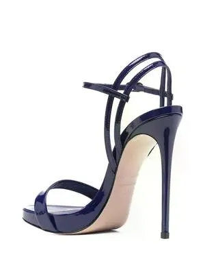 LE SILLA Gwen 120mm Patent Leather Sandals