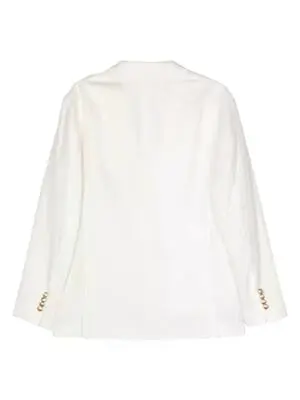 Brunello Cucinelli Single-breasted Twill Blazer - Neutrals