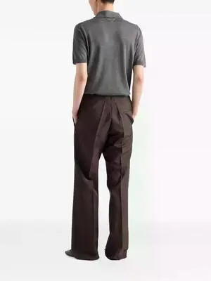 Prada Knitted Polo Shirt