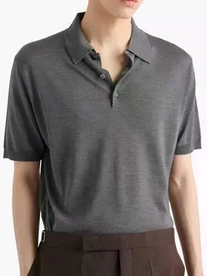 Prada Knitted Polo Shirt