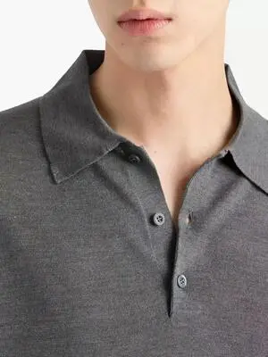 Prada Knitted Polo Shirt