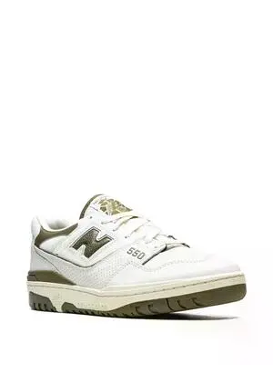 NEW BALANCE X Aimé Leon Dore 550 Olive Sneakers - White