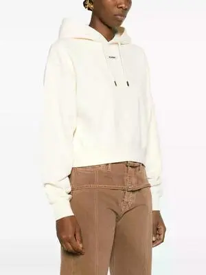 Jacquemus Cropped Hoodie - Neutrals