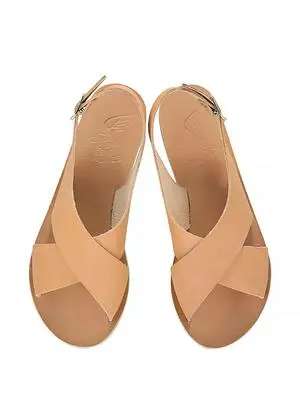 ANCIENT GREEK SANDALS Maria Flat Sandals - Neutrals
