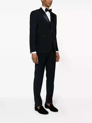 Tagliatore Three-piece Virgin Wool Suit - Blue