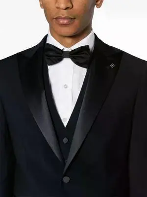 Tagliatore Three-piece Virgin Wool Suit - Blue