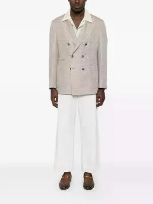 Brunello Cucinelli Double-breasted Peak-lapel Blazer