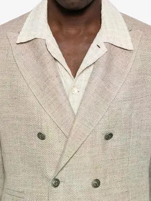 Brunello Cucinelli Double-breasted Peak-lapel Blazer