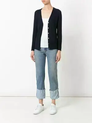 N.peal Cashmere Button Up Cardigan
