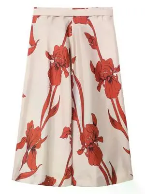 La DoubleJ Wrap-design A-line Skirt