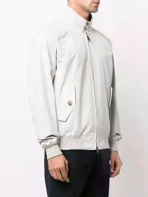 BARACUTA G9 Harrington Bomber Jacket - Grey