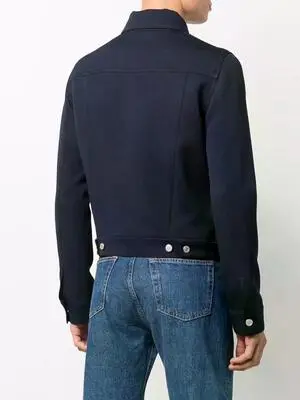 COURREGES Twill Trucker Jacket - Blue