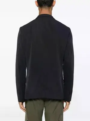 Herno Textured Two-button Blazer - Blue