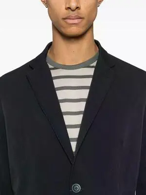 Herno Textured Two-button Blazer - Blue
