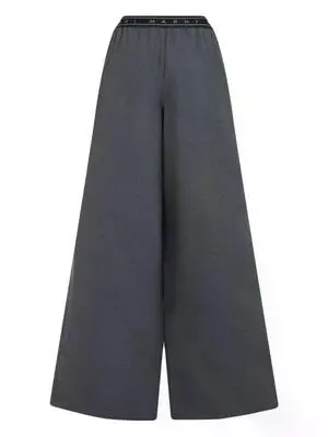 Marni Logo-band Wool Trousers
