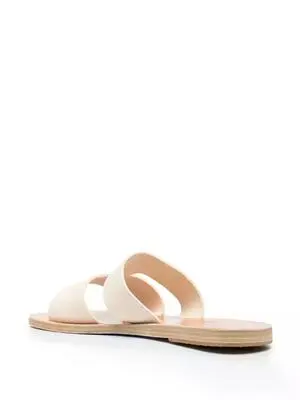ANCIENT GREEK SANDALS Apteros Leather Sandals - Neutrals