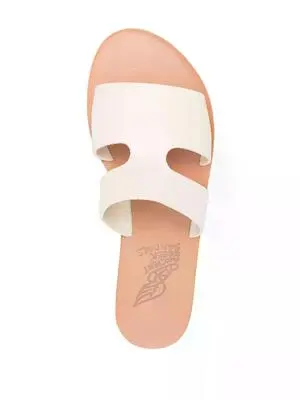 ANCIENT GREEK SANDALS Apteros Leather Sandals - Neutrals