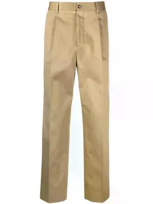 DELL'OGLIO Straight-leg Tailored Trousers