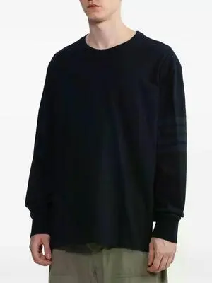 Thom Browne 4-bar Stripe Cotton T-shirt