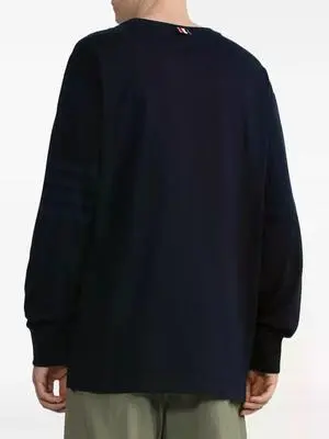 Thom Browne 4-bar Stripe Cotton T-shirt