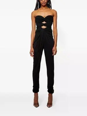 Saint Laurent Strapless Skinny Jumpsuit