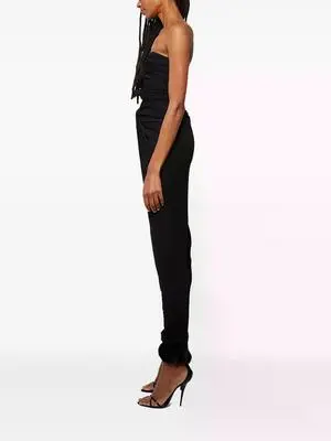 Saint Laurent Strapless Skinny Jumpsuit