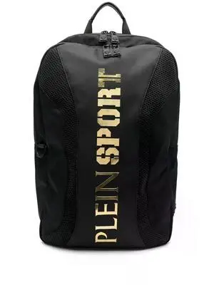 PLEIN SPORT Logo-print Backpack