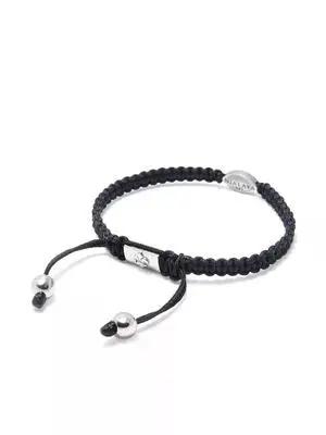 NIALAYA JEWELRY Evil Eye String Bracelet - Black