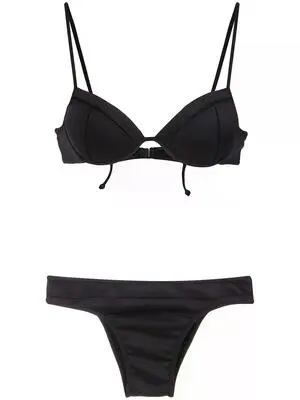 AMIR SLAMA Push-up Bikini Set - Black