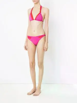 AMIR SLAMA Panelled Bikini Set