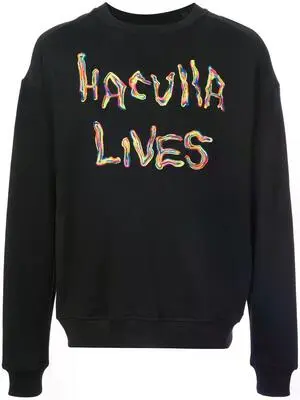 HACULLA. Oversized Back Print Sweatshirt