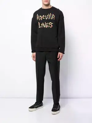 HACULLA. Oversized Back Print Sweatshirt