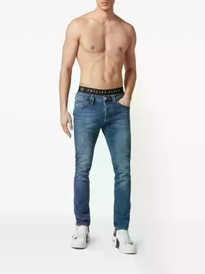 Philipp Plein Straight-cut Jeans