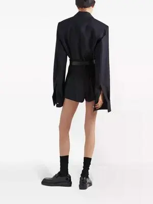 Prada Single-breasted Mohair Shirt Jacket