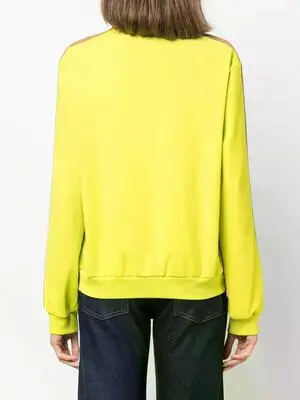 Tory Burch Side Stripe Detail Sweatshirt - Green