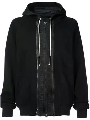 MOSTLY HEARD RARELY SEEN Zip Front Hoodie